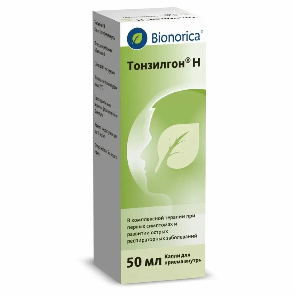 Тонзилгон Н капли для приема внутрь 100мл