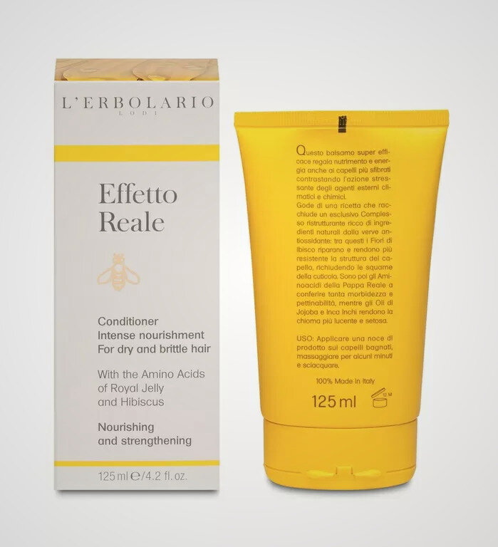 Кондиционер для волос Effetto Reale 125 мл LERBOLARIO Effetto Reale Conditioner Intense Nourishment Кондиционер 125 мл