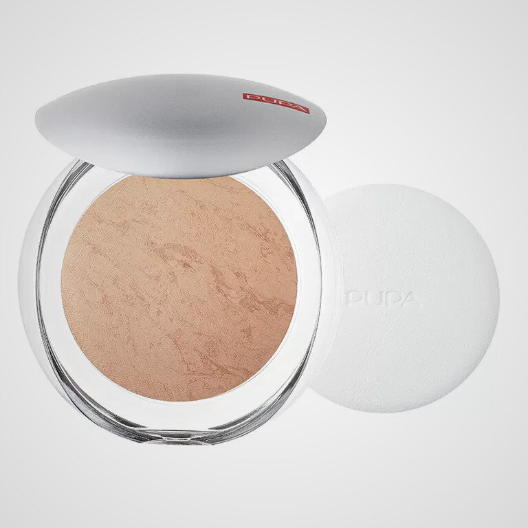 Пудра компактная "запеченная" тон 06 PUPA MILANO Luminys Baked Face Powder 06 Пудра 9 гр