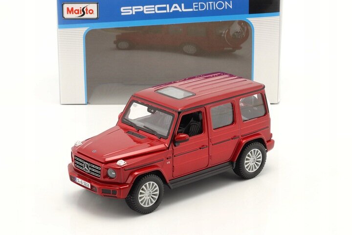 Игрушечный транспорт Maisto- Машинка Mercedes-Benz G-Class AMG G63 V8 2019 Red,1:25- 31531