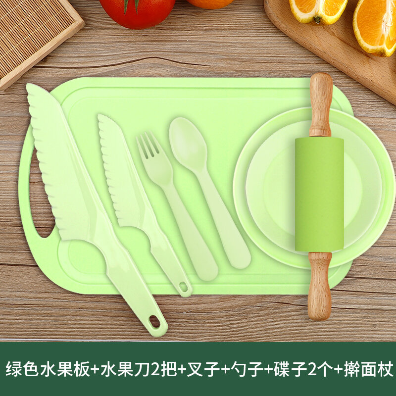 Пластиковый детский нож для детского сада, фруктовый нож, не травмирующий руки, новая креативная игрушка, кухонный нож, оптовая продажа, набор для дропшиппинга