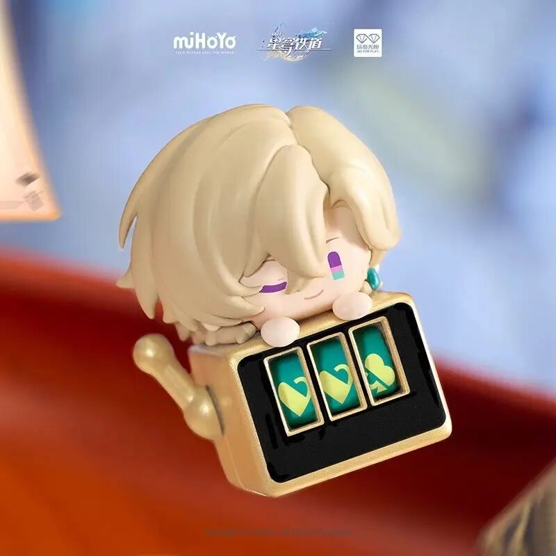 Honkai: Star Rail Dr. Ratio Ambitus Keycap Aventurine