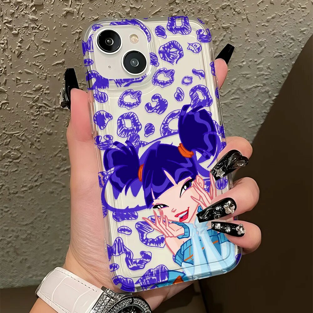 Чехол для телефона Cool Lovely Winxs Clubs для Фиолетовый, QN-340YJJ121530A9, iPhone 17 ProMax