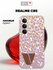 Силиконовый чехол на Realme C85 / Реалми C85 с принтом Буква V в леопарде