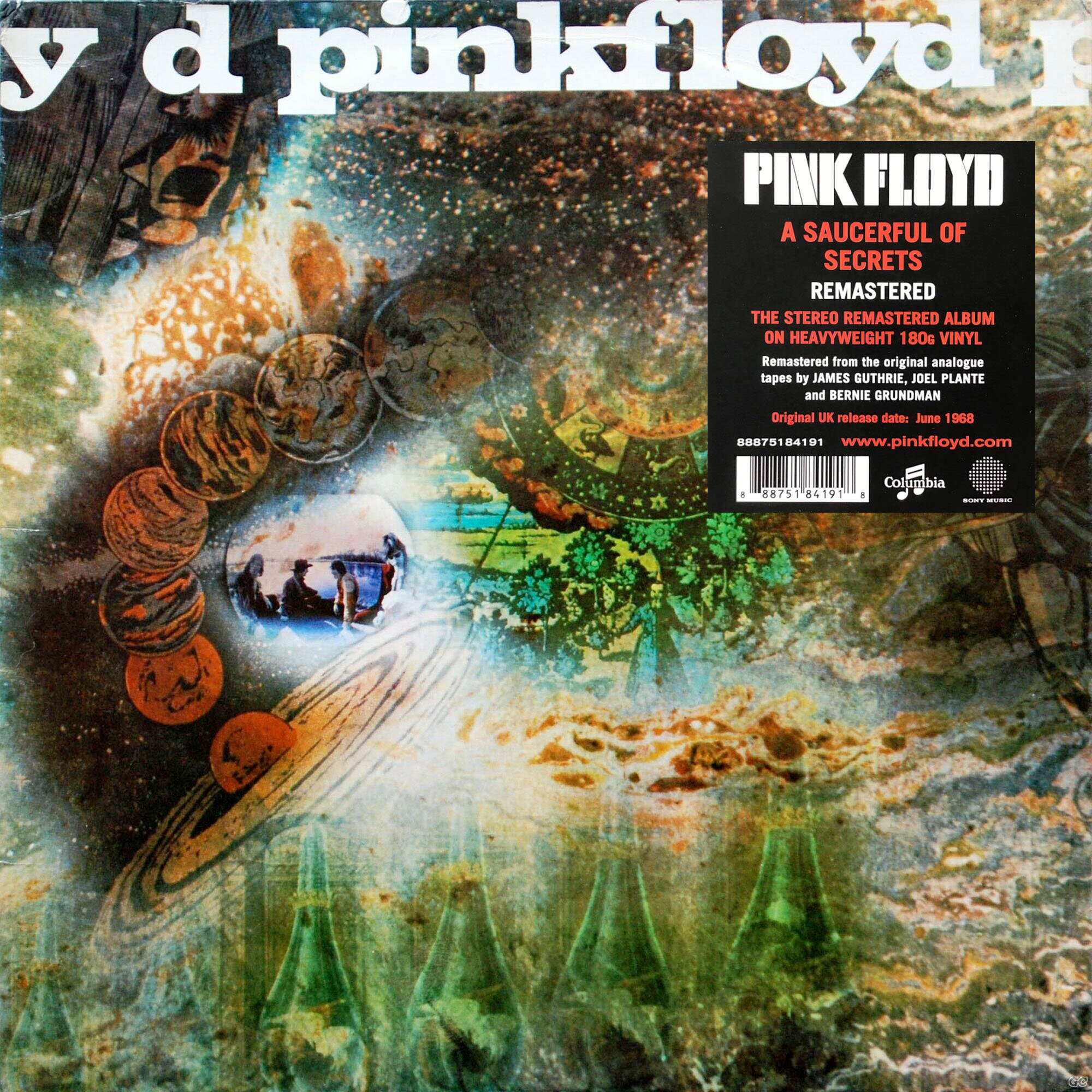Виниловая пластинка Pink Floyd - "A Saucerful Of Secrets [Remastered 2025]" (Sony Music)