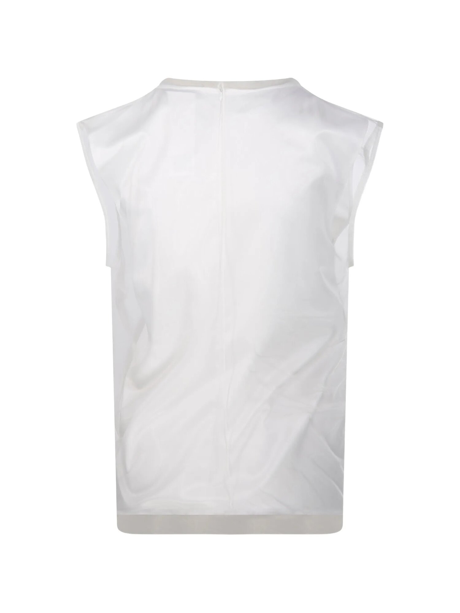 Топ SPORTMAX Floral-print top, размер M, white — фото 1