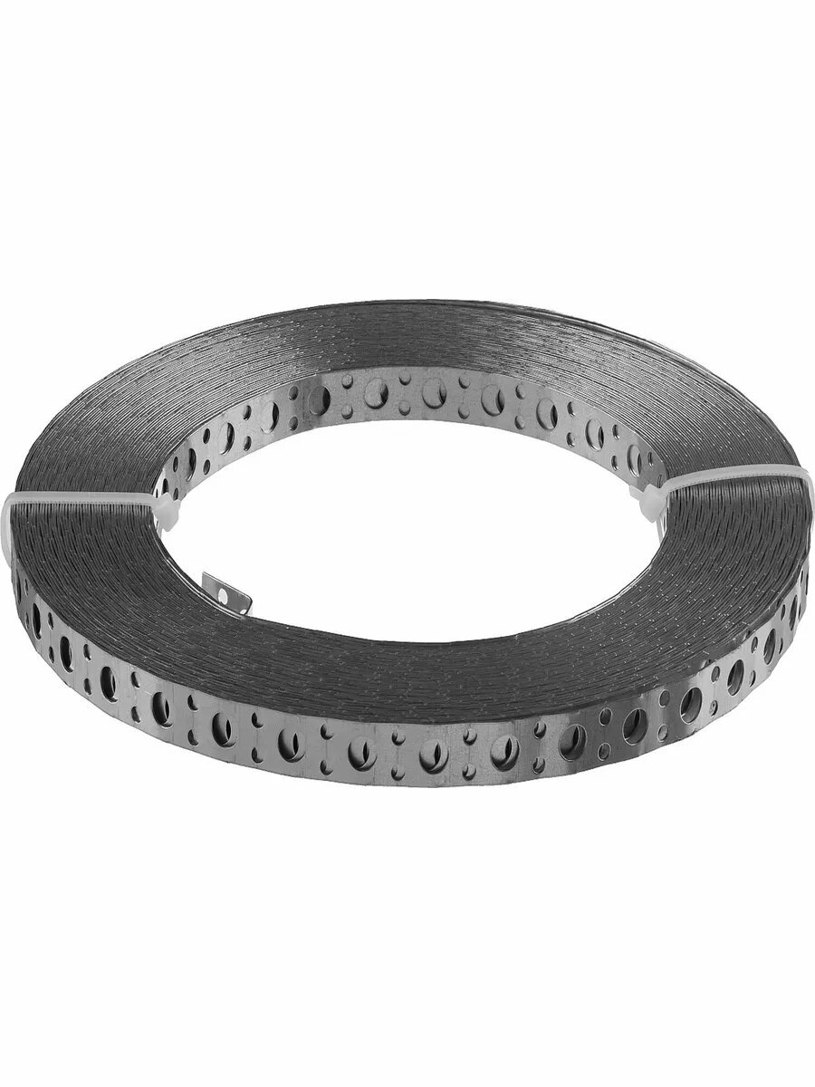 ПВЛ, 12 x 0.75 мм, 25 м, цинк, перфорированная вентиляционн