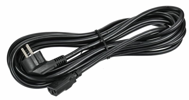 Кабель электропитания PDU 3х1.5 5м с разъемами С13 (немец. станд.) ITK PC-C13D-5M