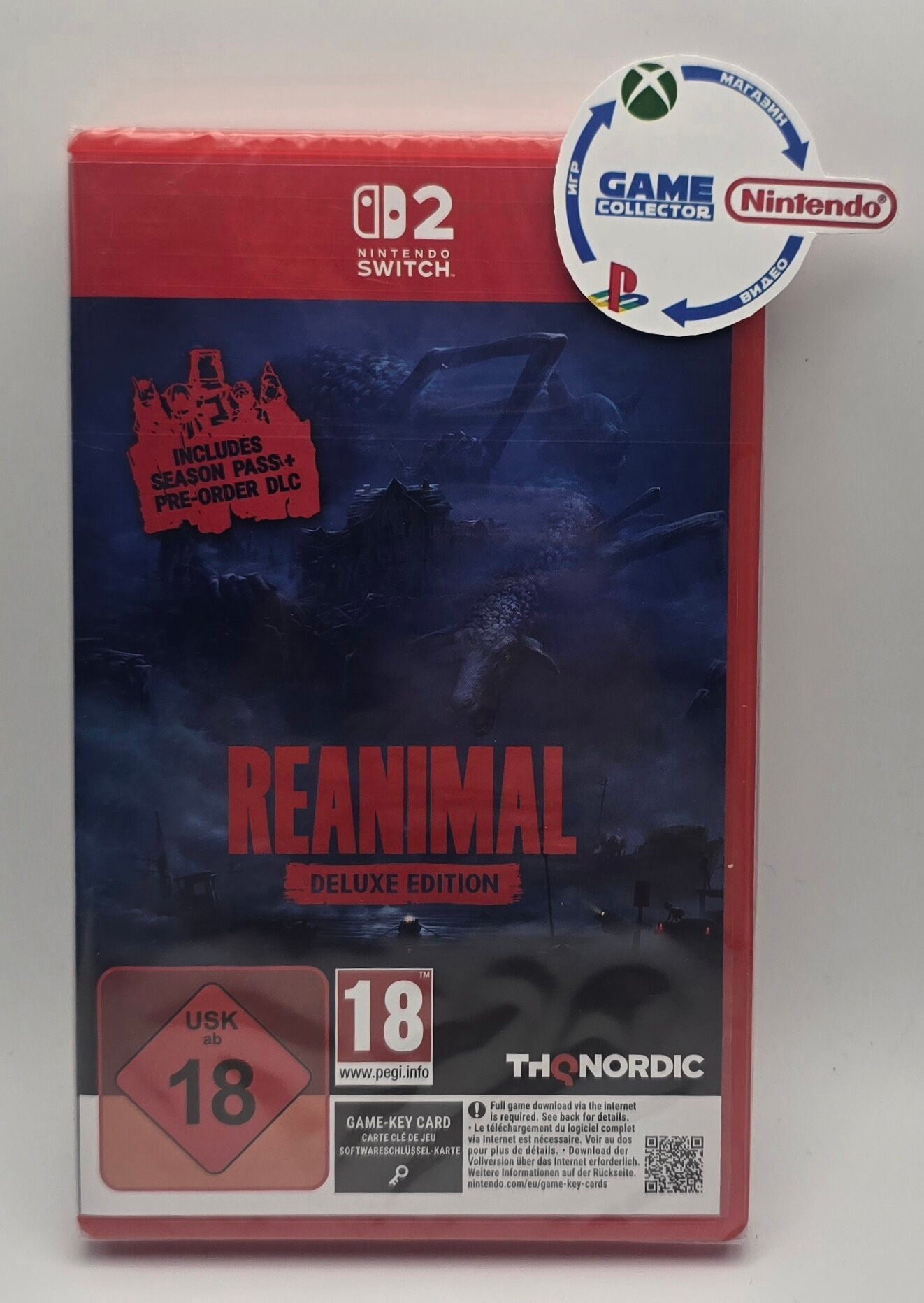 Игра Reanimal Deluxe Edition для Nintendo Switch 2 на картридже, полностью на русском языке