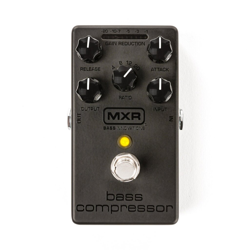 Педаль эффектов, басовая, Dunlop M87B MXR Blackout Series Bass Compressor