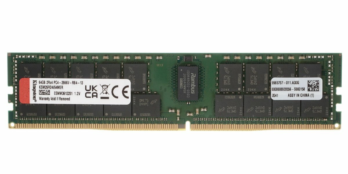 Kingston DDRIV 64Gb KSM26RD4/64MER