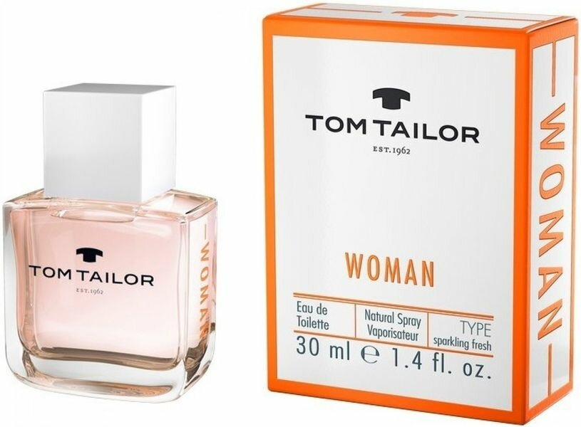 Туалетная вода Tom Tailor "Woman", 30 мл, спрей, женские, цветочные фрукты