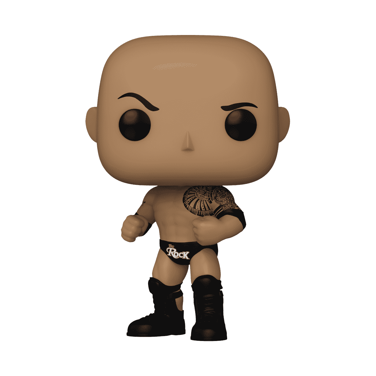 Фигурка Funko POP! WWE - The Rock 72281 (137) Скала, 10 см, коричневый