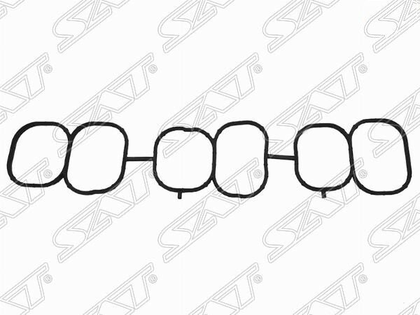 Прокладка впускного коллектора SAT ST-74-0013 верхняя NISSAN MURANO/INFINITI FX VQ35DE 07-