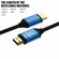 Аудиокабель USB Type-C/USB 1.1, 5 м, синий