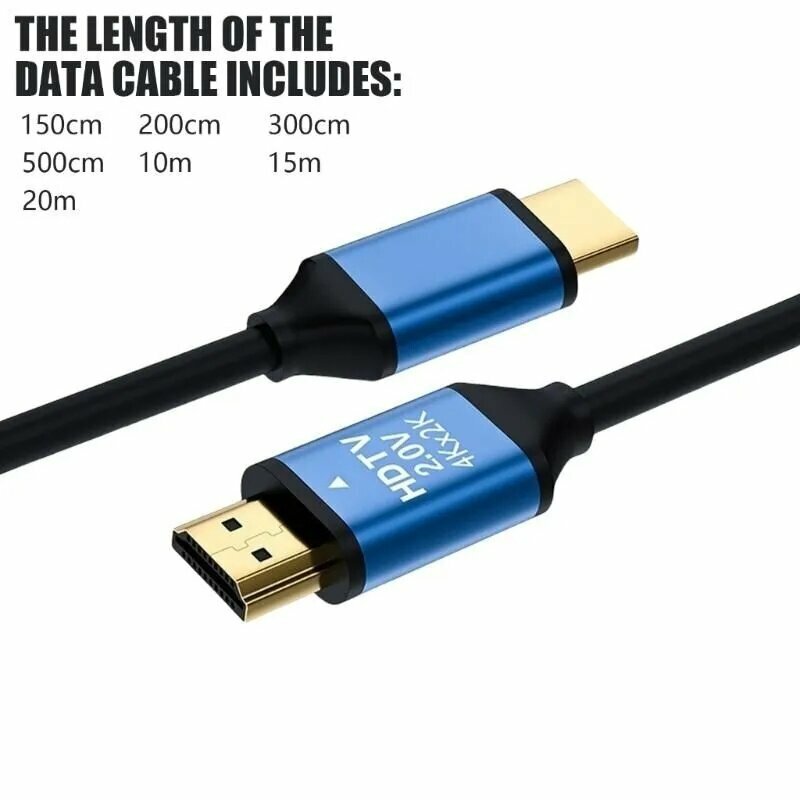 Аудиокабель USB Type-C/USB 1.1, 5 м, синий
