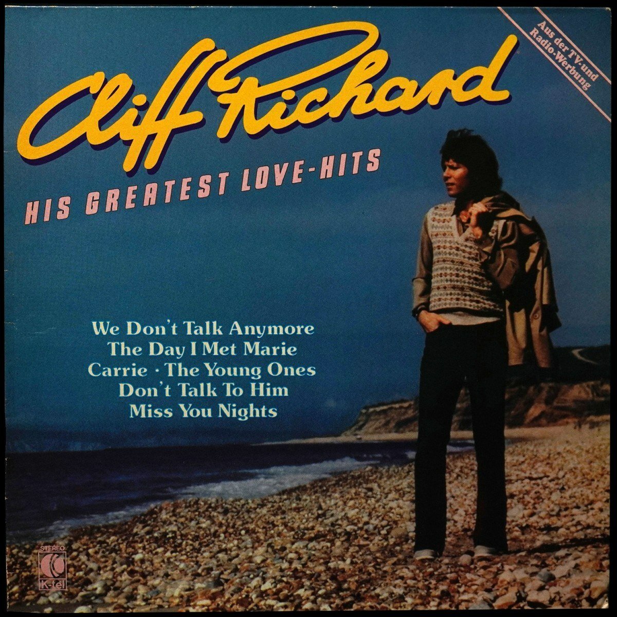 Виниловая пластинка K-Tel Cliff Richard – His Greatest Love-Hits