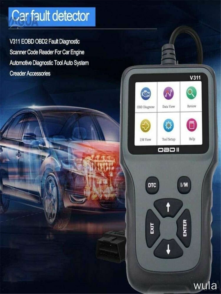 V311 OBD2 сканер многоязычный автомобильный детектор неисправностей YAGUA