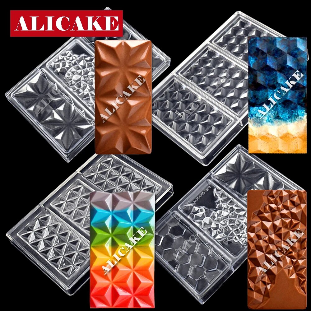 Форма для шоколада ALICAKE, 275x135x24 мм, белый, 18L
