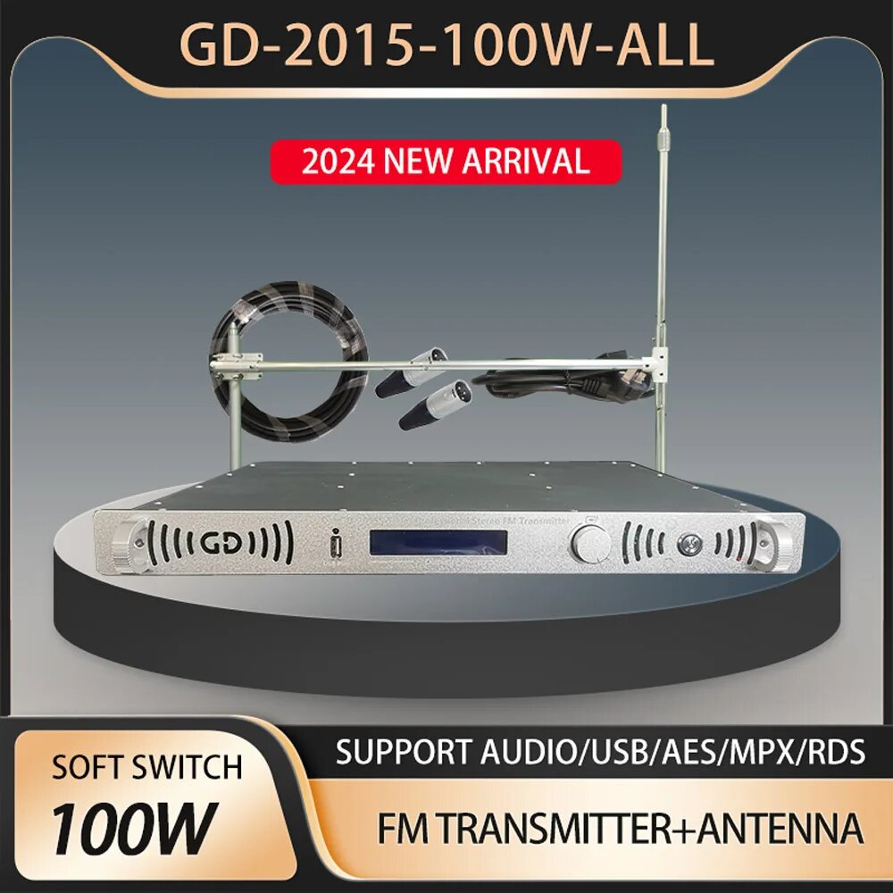 GD-2015 100-ваттная FM-радиостанция
