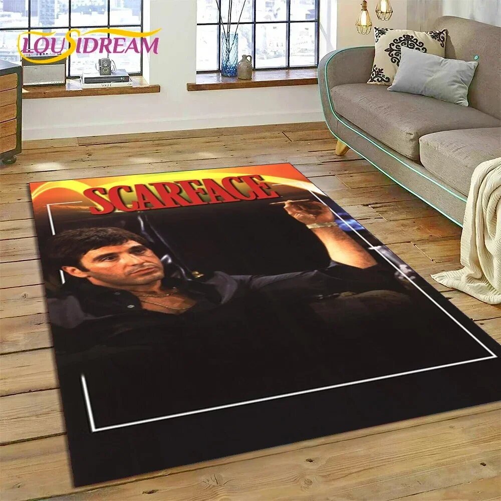 Коврик Scarface Tony 3D LOUSIDREAM 100x150cm( 39x59in), 17