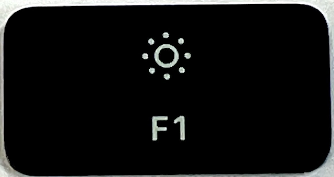 Кнопка клавиша f1 Macbook Air, Pro M1 2019-2022