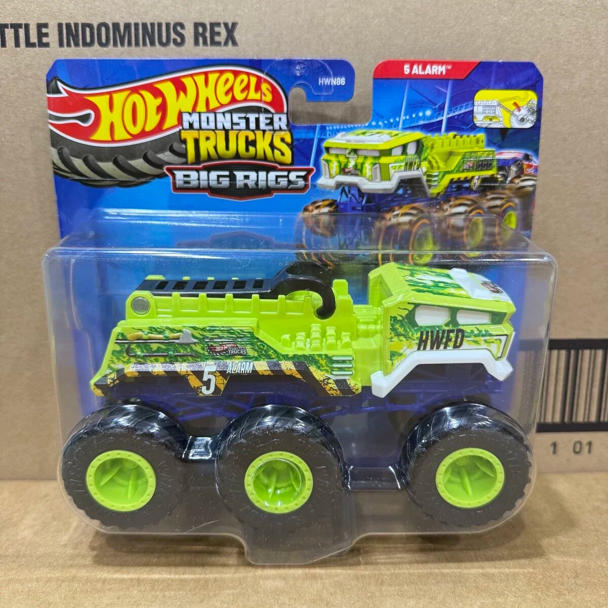 Hot Wheels Monster Trucks Big Rigs 5 ALARM