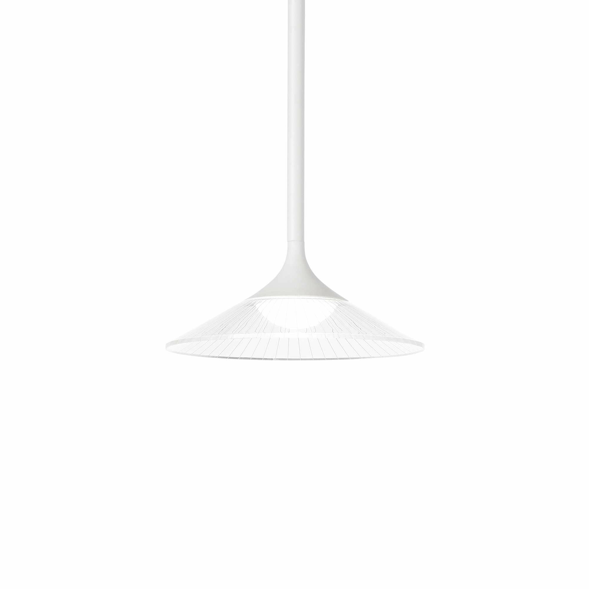 Светильник подвесной ideal lux Tristan SP 5Вт 540Лм 3000К IP20 LED 230В Акрил/Металл Прозрачный/Белый 256429.