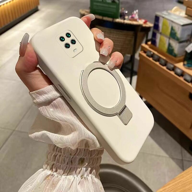 Чехол PBZZ на REDMI NOTE 9 PRO REDMI NOTE 9S силиконовый мягкий с магнитным держателем MagSafe, противоударный YTFXZJ01