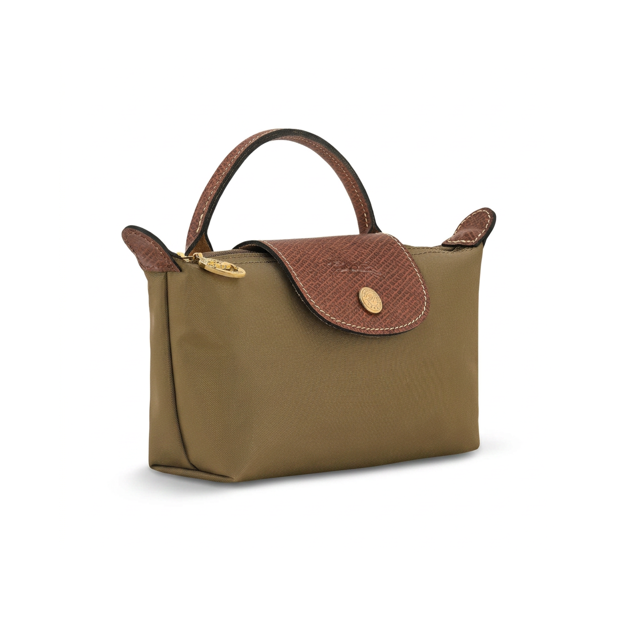 Сумка Longchamp Le Pliage, оливковый/зеленый — фото 1