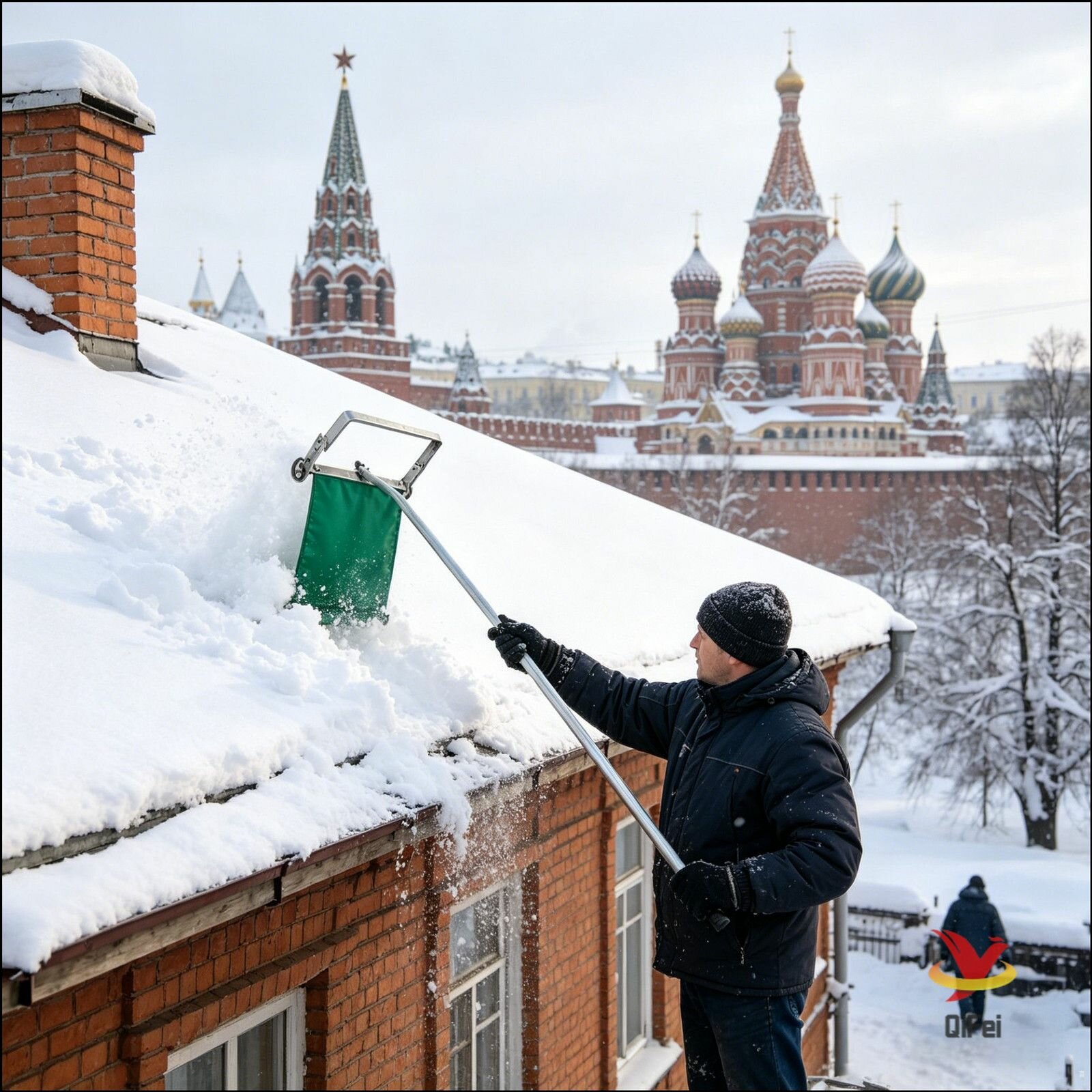 Качественный ледоруб для снега, 63 см-/