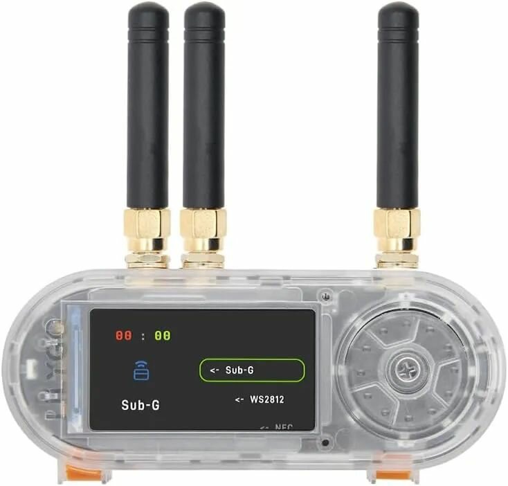 T-Embed CC1101 Plus с 3 внешними антеннами, маломощный ГГц-радиочастотный приемопередатчик с ЖК-панелью