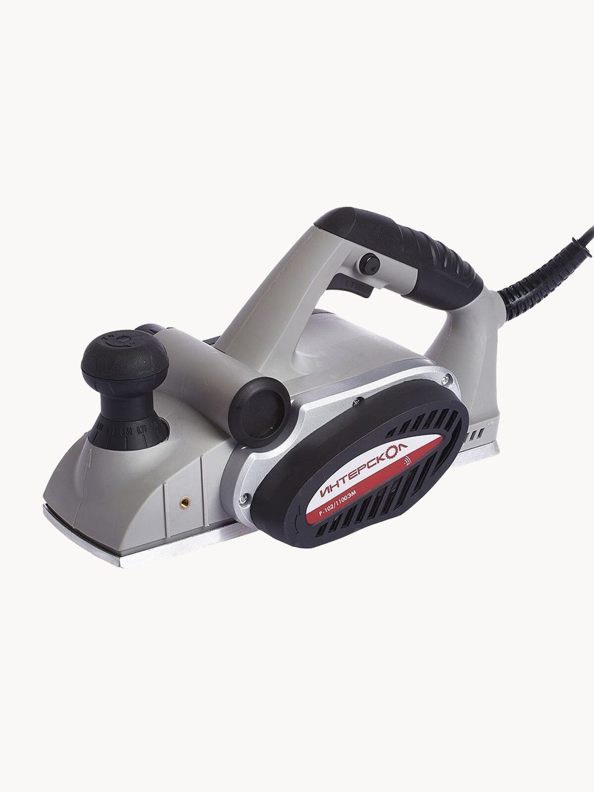 Электрорубанок ИНТЕРСКОЛ Р-102/1100ЭМ, 1100 Вт, 11000 об/мин, 102 мм, 70.1.1.00