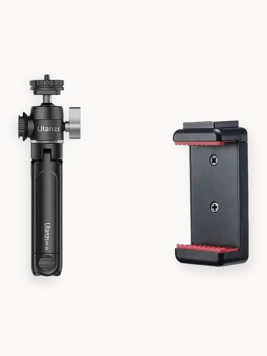 Штатив мини Ulanzi U-VLOG LITE с держателем смартфона Ulanzi ST-07