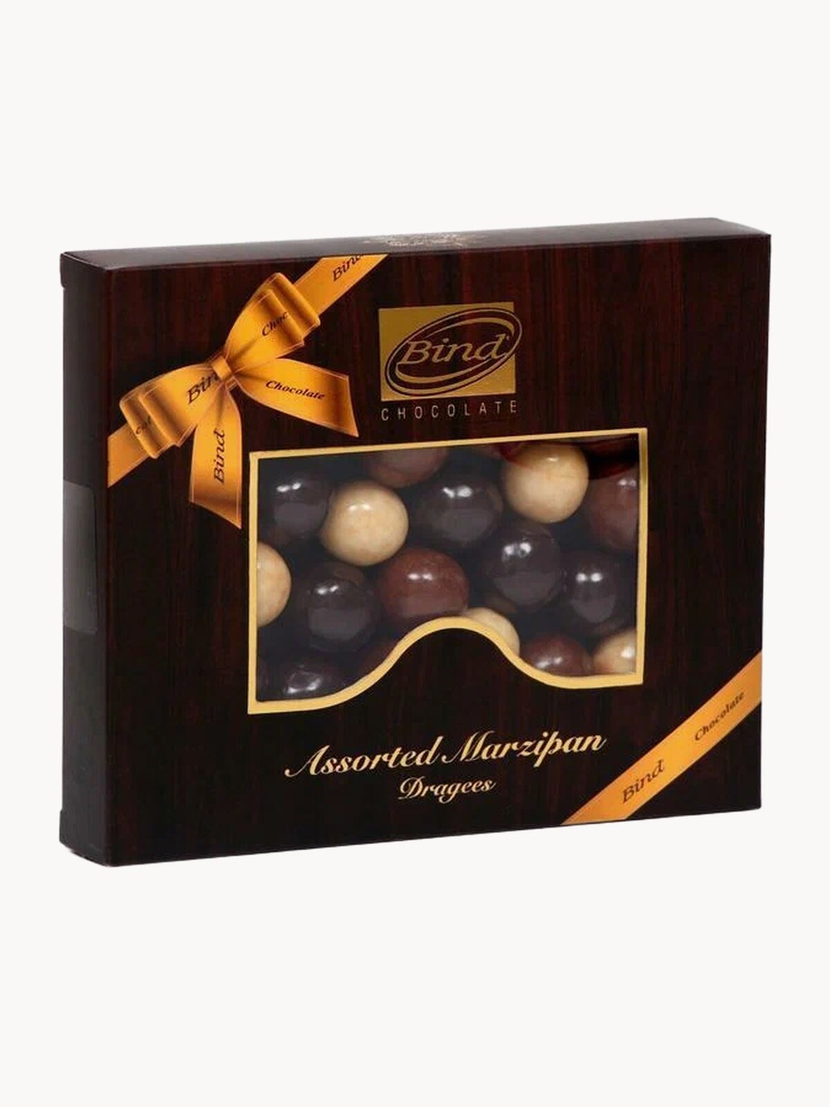 Драже BIND Марципан в цветном шоколаде /картон/ 100г