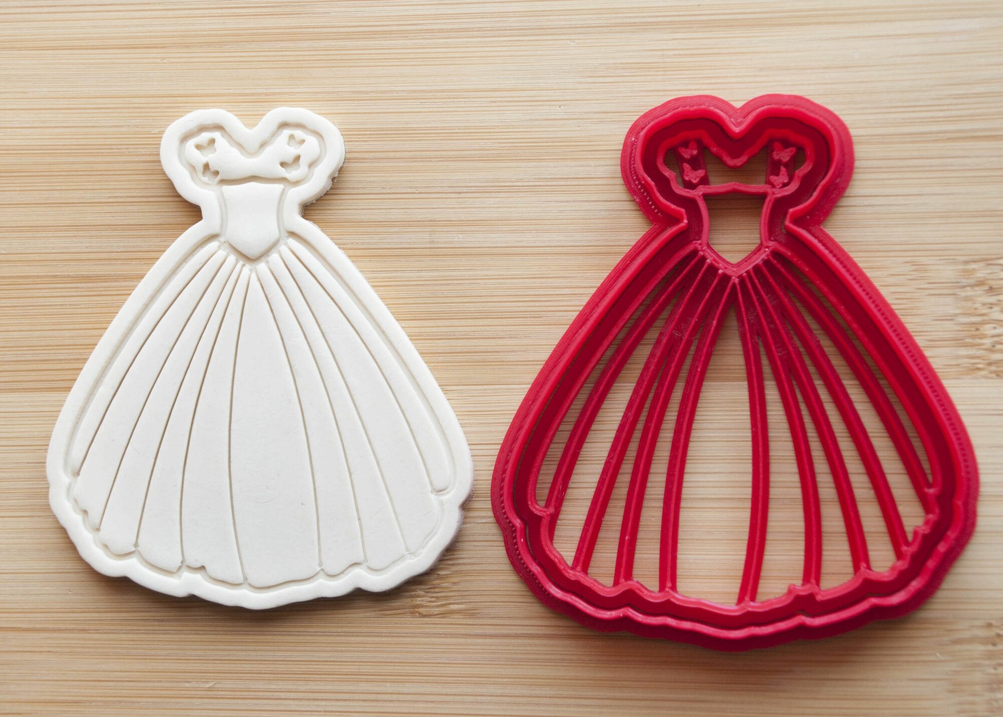 Формочка для печенья Белоснежка платье, вырубки для пряников дисней