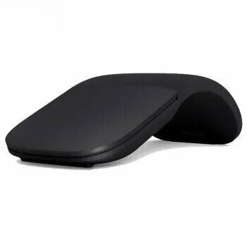 Мышь беспроводная Microsoft arc mouse, черный, белый