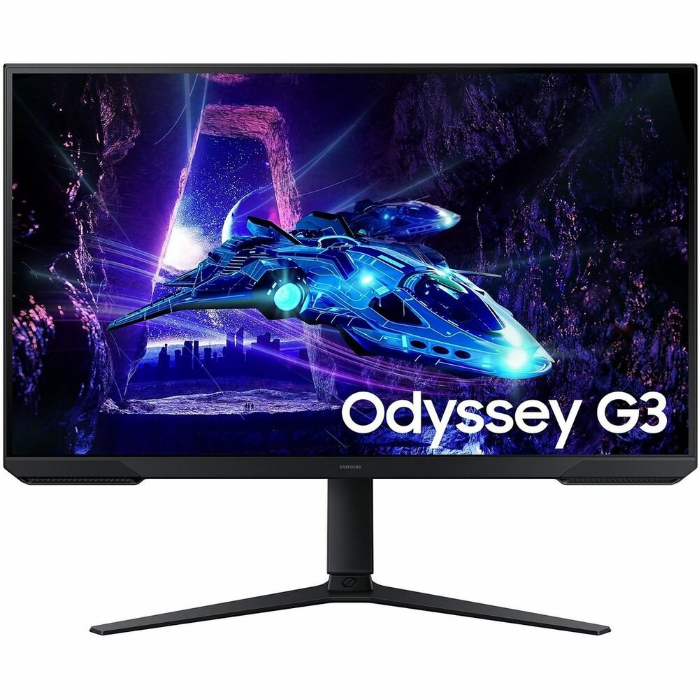Монитор 32" SAMSUNG S32DG300EI Odyssey G3 G30D FHD Black (VA, 1920x1080, HDMI+DP, 1 ms, 178°/178°, 250 cd/m, 3000:1, 180Hz, Pivot)