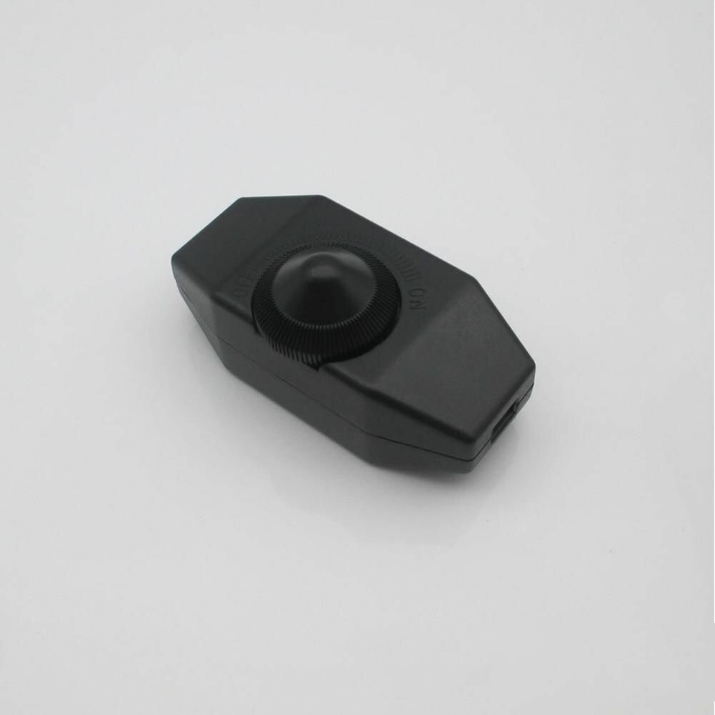 1 шт Диммер, регулятор света на шнур, для ламп накаливания и галогенных