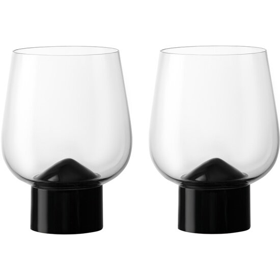 Набор бокалов Liberty Jones Obsidian 2 шт, 490 мл, хрусталин (LJ0000438)