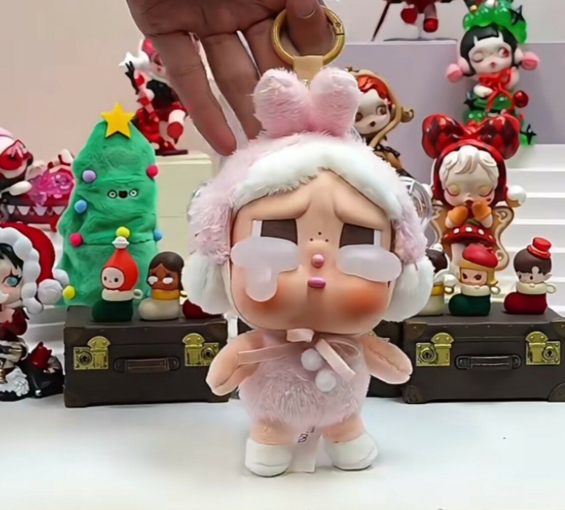 Коллекционная фигурка Слепая коробка POPMART CRYBABY Crying Again Series-Vinyl Face PlushHY-05