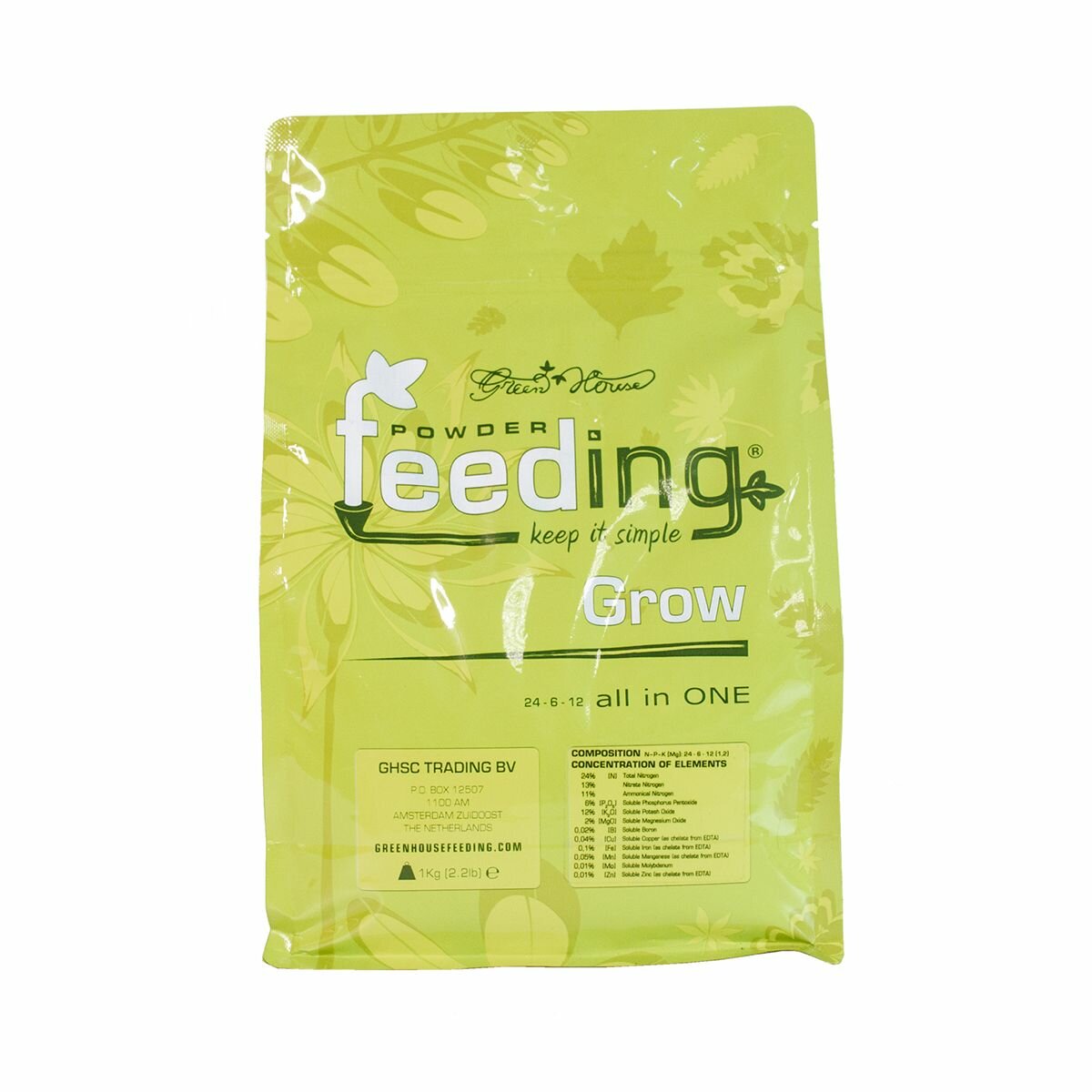 Удобрение Powder Feeding Grow 1 кг