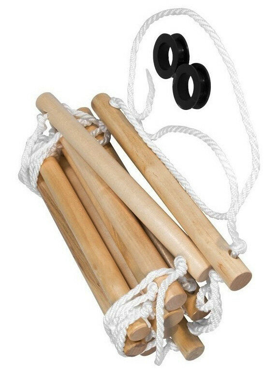 Лестница верёвочная навесная "Вертикаль" для спортивных комплексов