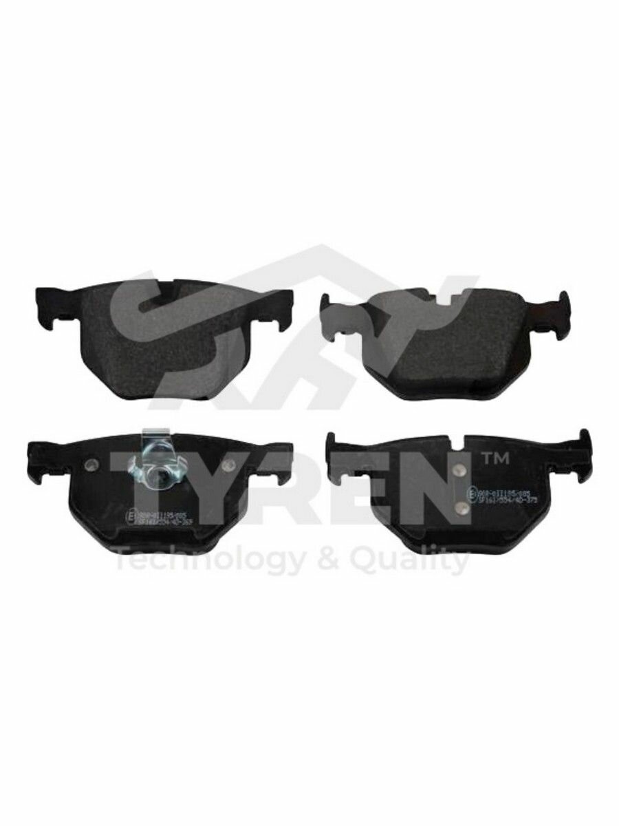 Колодки тормозные дисковые задние для а/м BMW 5, 6, Tyren TYR1210581