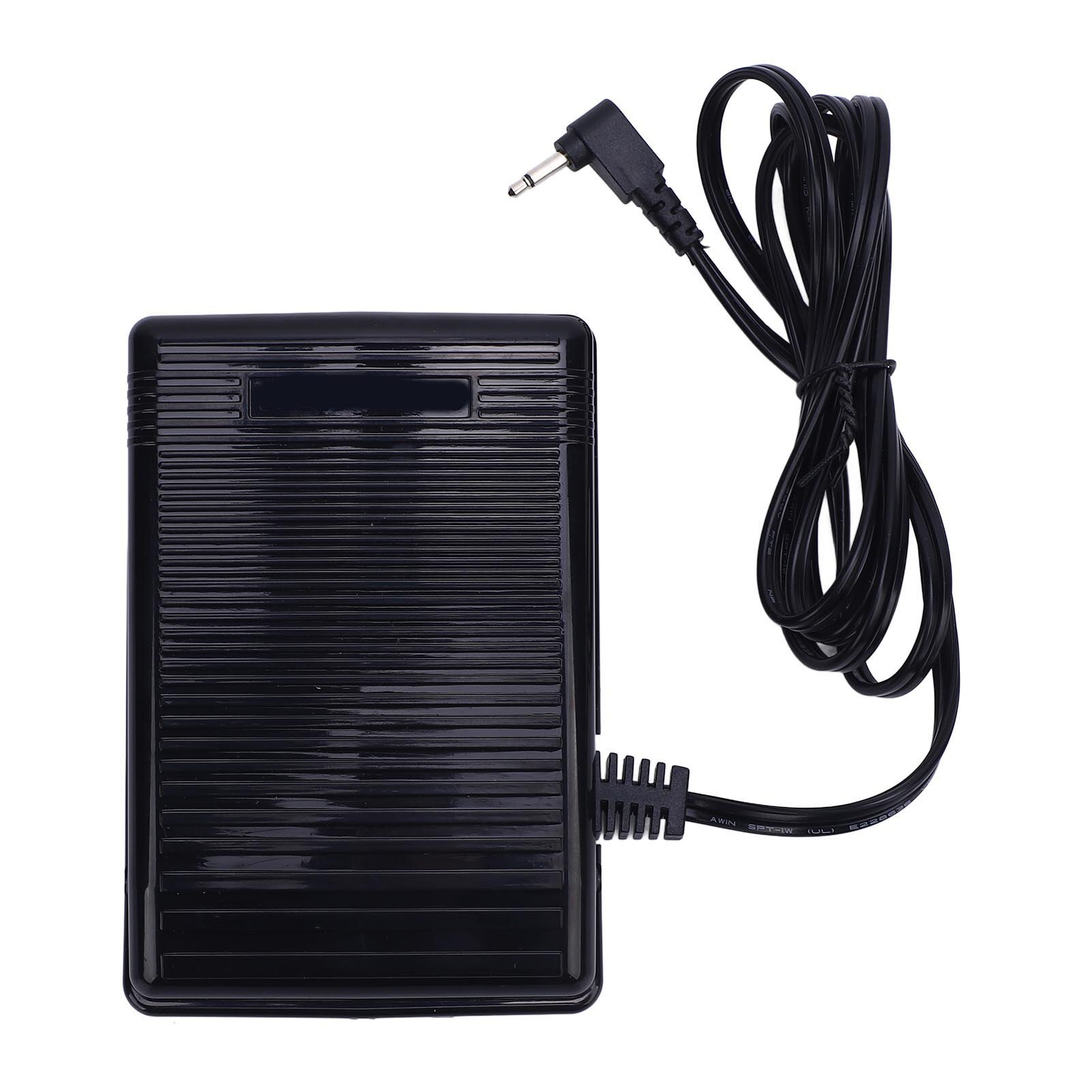 Педаль управления швейной машиной, черная, с одним отверстием, многофункциональный контроллер для машин HZL 80 B.