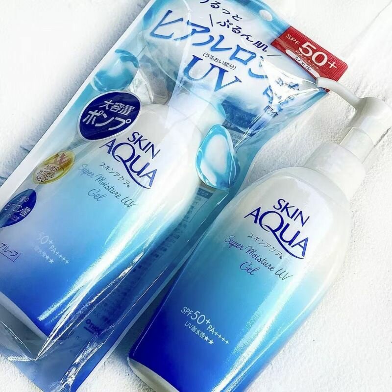 Гель солнц. SKIN AQUA Super Moisture SPF50+140г