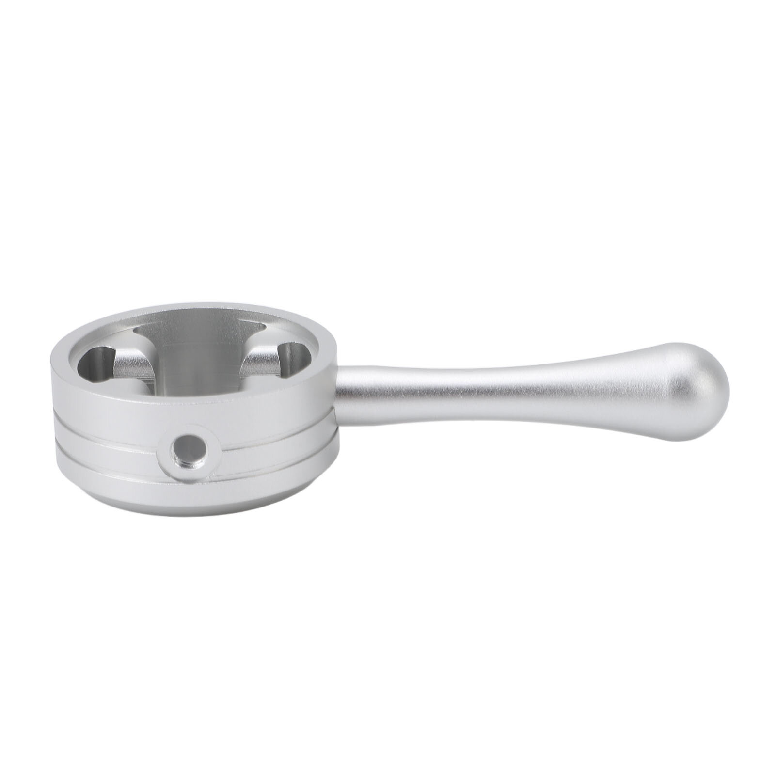 Ручка рычага пара для замены, внешняя, из нержавеющей стали марки 304, аксессуар для переоборудования кофемашины, серебристого цвета.