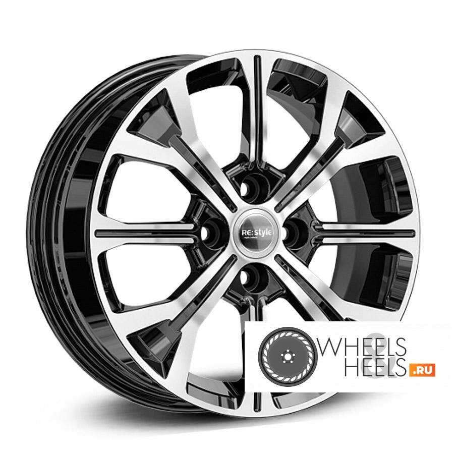 Диск автомобильный литой iFree Original Vesta КС945 15x6 4x100 et50 dia60.1 Черный с полированной лицевой поверхностью