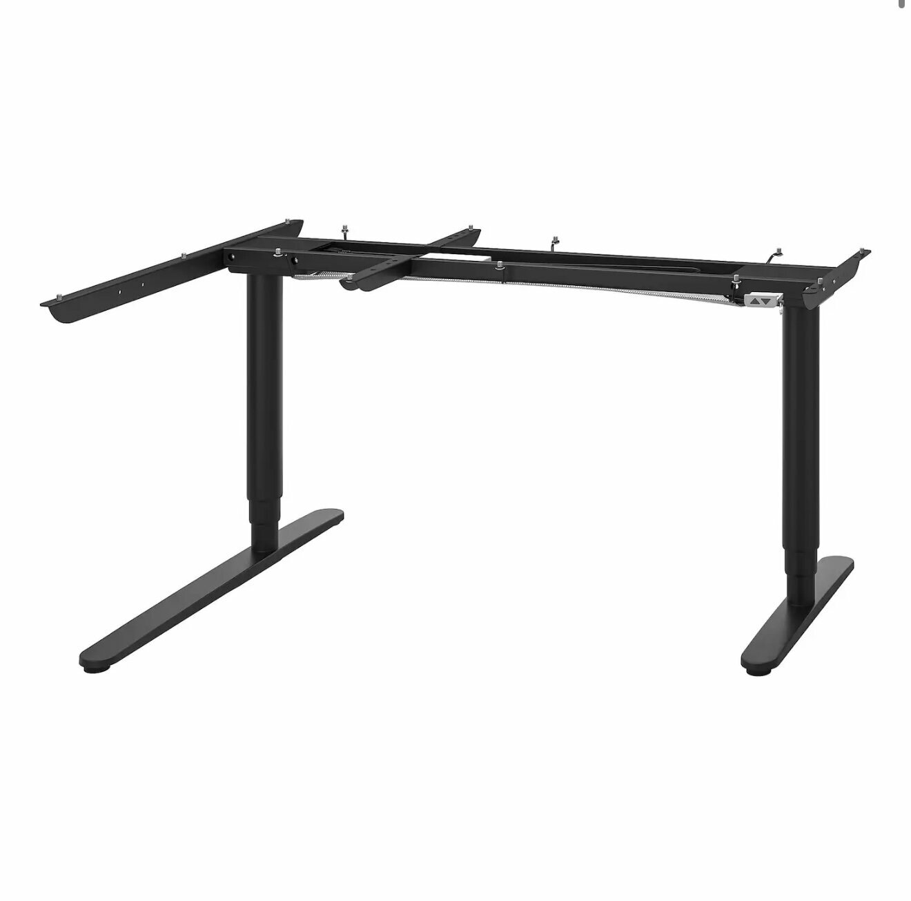 Подстолье трансформер, электрический, черный 160x110 см IKEA BEKANT 003.844.80