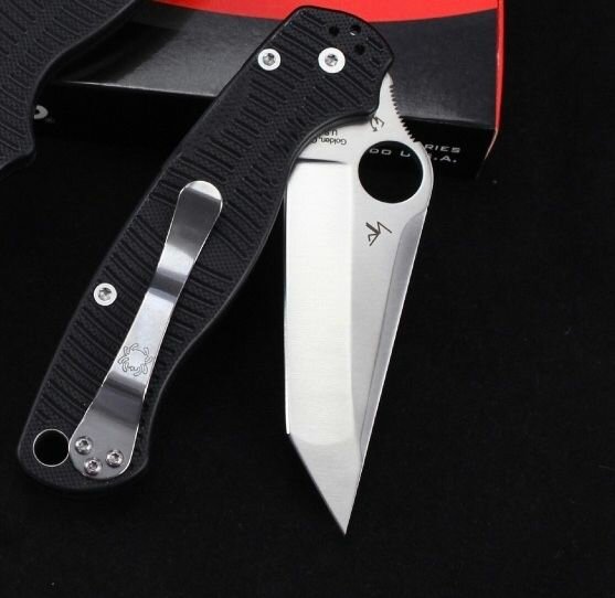 SPYDERCO РМ2 Танто Складной нож